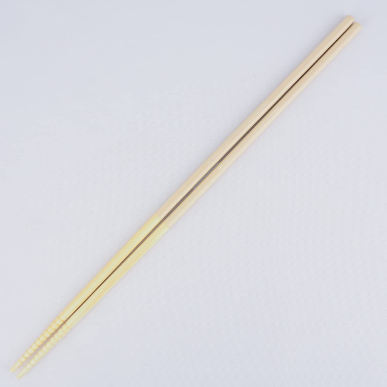 Ogishi Tadashi Shouten Cooking Chopsticks Long Bamboo Wood Saibashi 13 Inches Made in Japan (Beige)