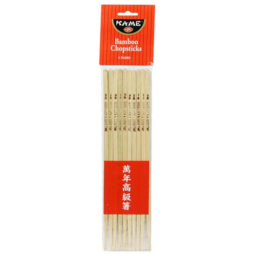 Ka-Me Bamboo, Chopsticks, 5 Pair (Pack of 20)