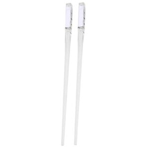 Galand Chopsticks 1 Pair Novelty Wear-Resistant Glowing Light Chinese Chop Sticks Blue