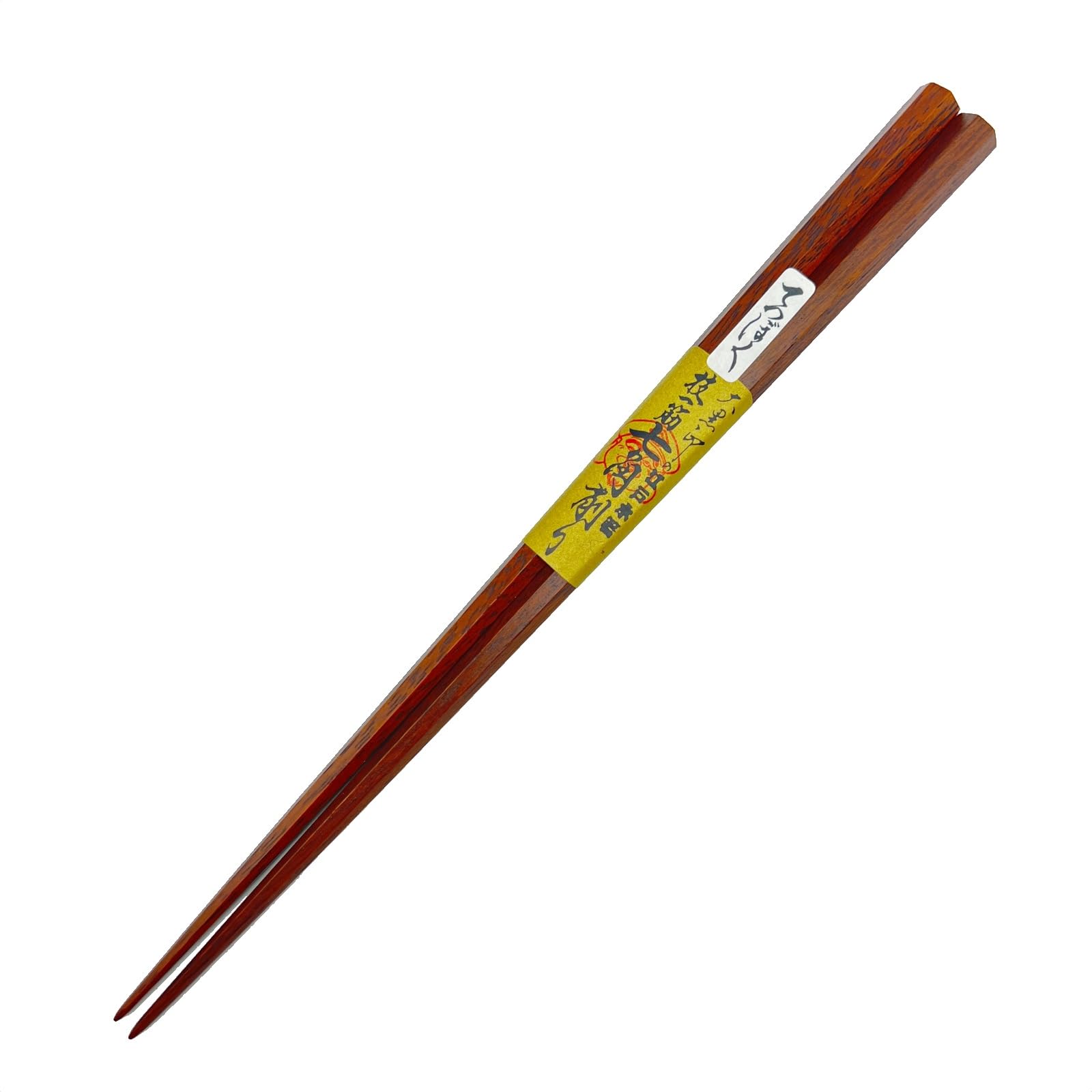 Heptagonal wooden chopsticks [Macaranduba] 23.5cm Daikokuya Edokibashi beautiful japanese wooden chopsticks made in japan high quality