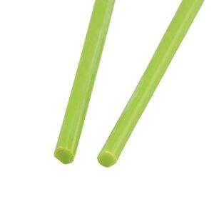 Qtqgoitem Plastic Kitchen Restaurant Chopsticks Tableware 10 Pairs Green (Model: da3 398 94c cfe a79)