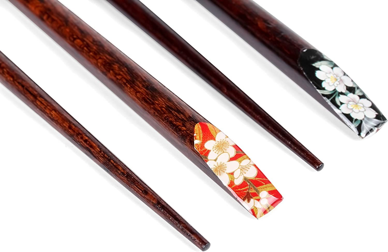 W Home Heim Concept 8- Pairs Bamboo Chopsticks Reusable Chinese Korean Japanese Chopsticks Natural Wood Chop Stick (chopsticks8set)