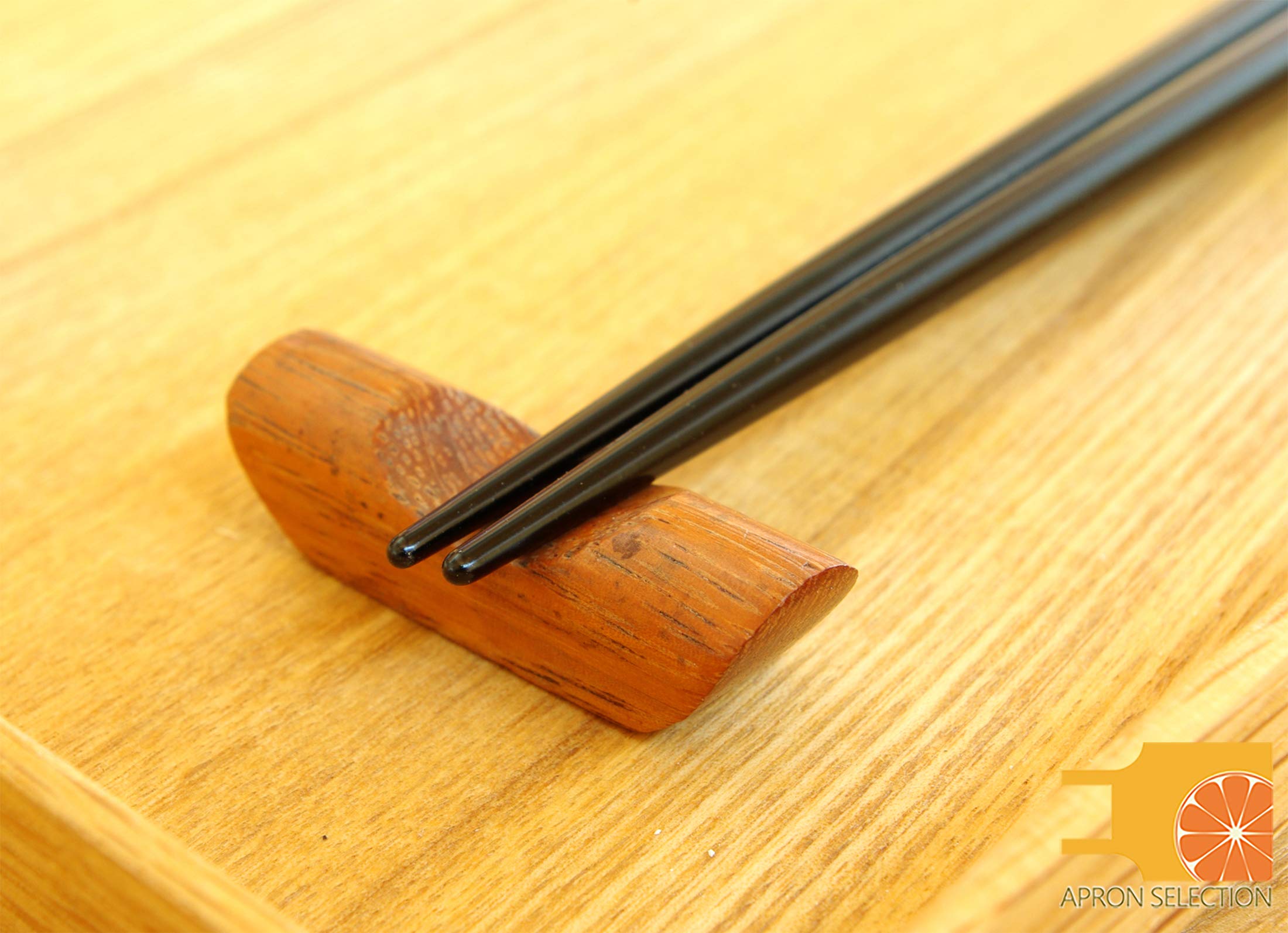 Hashimoto-Kousaku Wajima Japanese Natural Lacquered Wooden Chopsticks Reusable in Gift Box, Seasonal Scenery Naminotori (Black) Made in Japan, Handcrafted