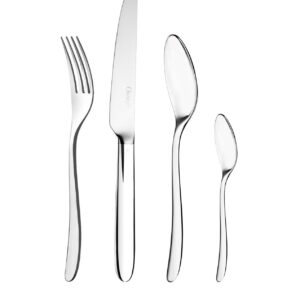 Christofle Mood Silver-Plated 25 Piece Service for 6 Flatware Set #0065299