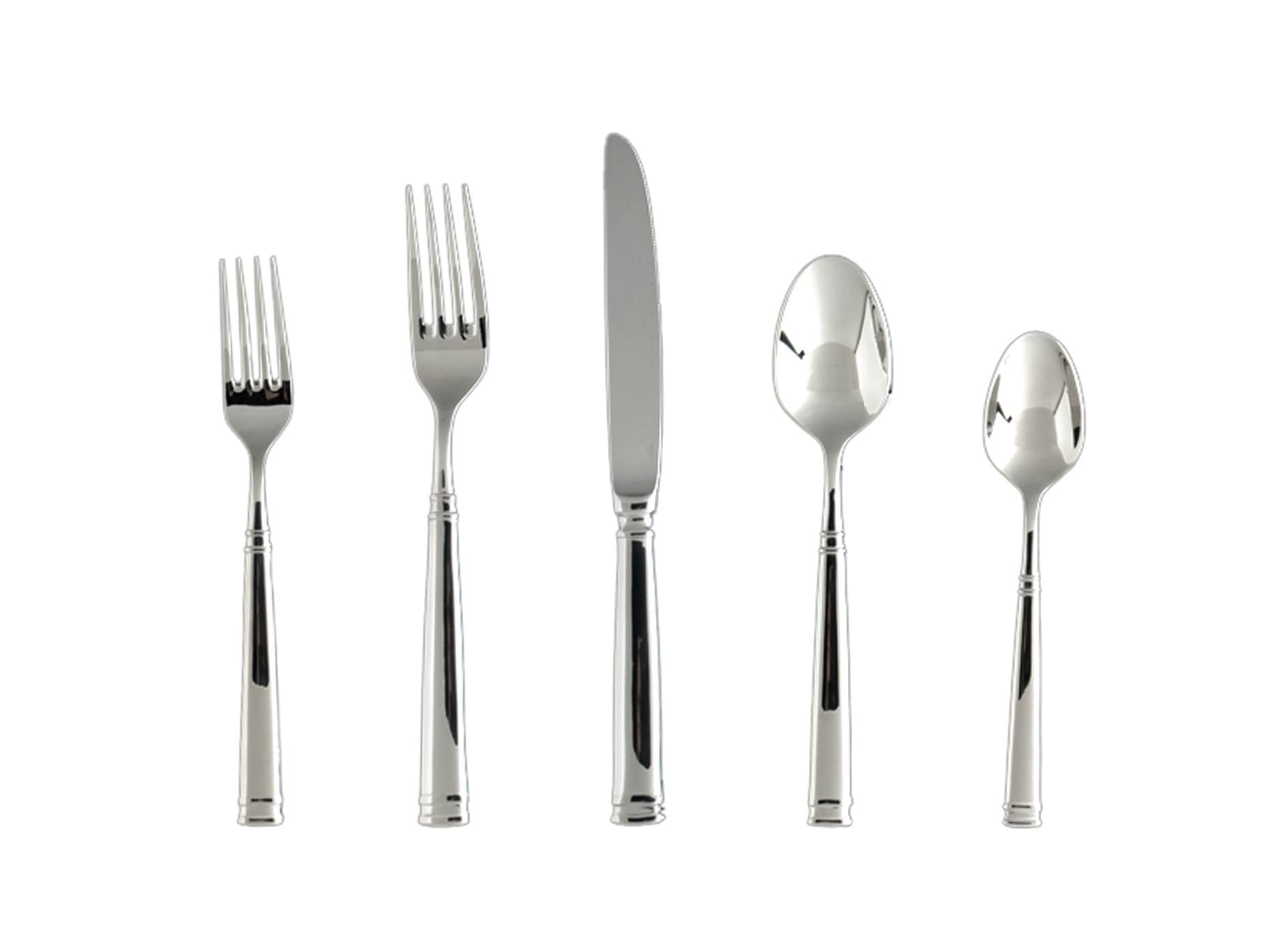 Fortessa Bistro 18/10 Stainless Steel 20 Piece Flatware Set