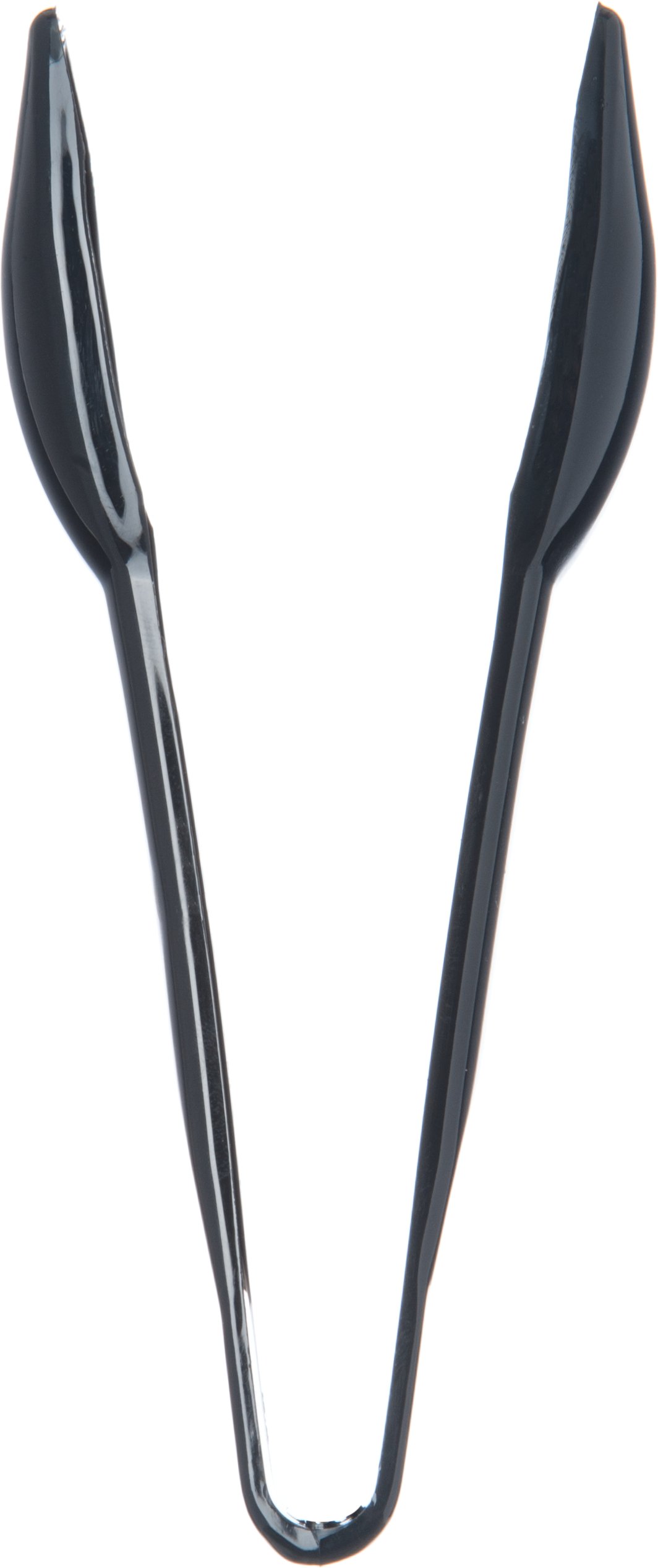 Carlisle FoodService Products 460603 Carly Salad Tong, 6" Salad Tong, Black, 3 Pack