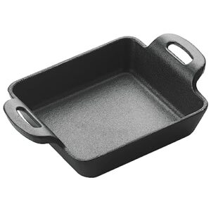 winco cast iron server, black