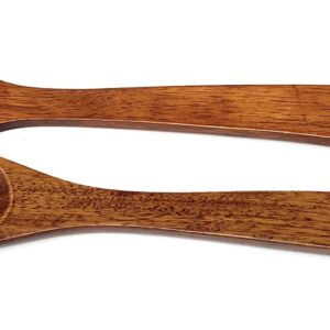 Lipper International Cherry Finished Salad Servers, 12" Long, One Pair