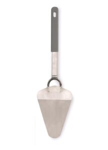 rsvp international endurance kitchen tool collection flexible stainless steel, dishwasher safe, pie server