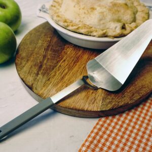 RSVP International Endurance Kitchen Tool Collection Flexible Stainless Steel, Dishwasher Safe, Pie Server