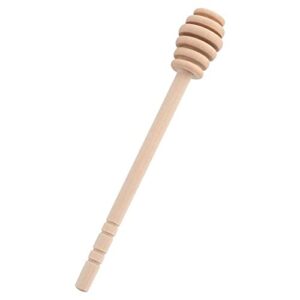 wood honey spoon stir bar for honey jar supplies long handle mixing stick jam coffee stir bar good service