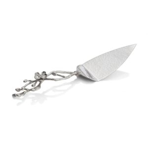 michael aram white orchid cake server