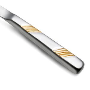 New Star Foodservice 52404 Hollow Handle Cake Server, 10.75", Gold