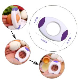 3 in 1 Multifunctional Rotary Paring Knife & Egg Shell Opener, 360°Rotating Peeler and Grater for Vegetable and Fruit