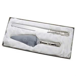 sheridan wedding cake knife and server