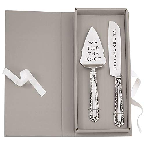 Mud Pie Wedding Cake Serving Set