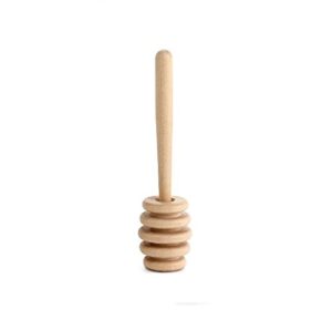 nakpunar 1 pcs 4" wooden honey dippers - for wedding favors