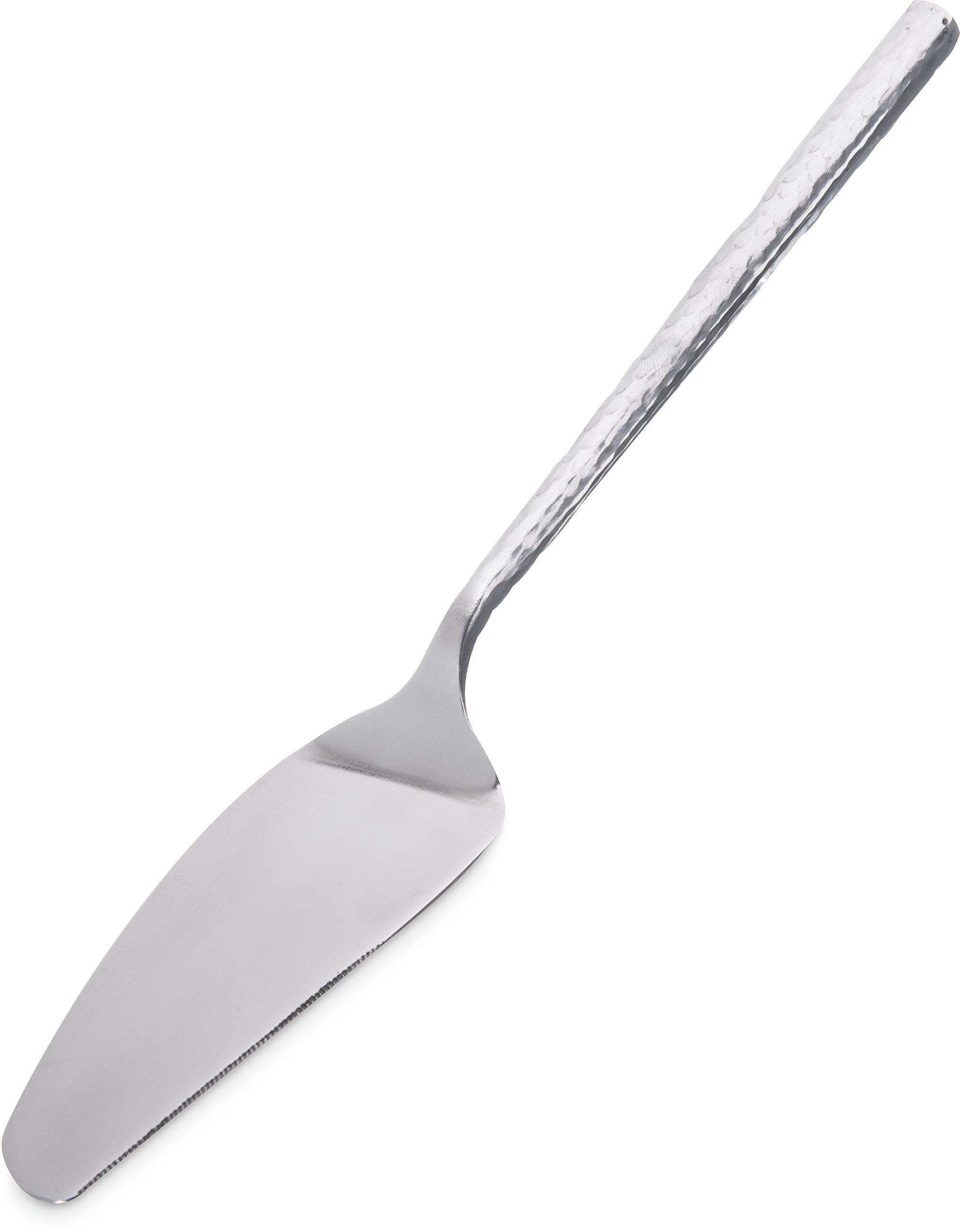 Carlisle FoodService Products CFS 60207 Hammered Stainless Steel Cake Server, 11