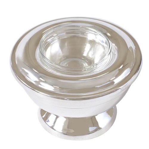 Markys Sterling Silver Plated Caviar Server - 1 serving plate