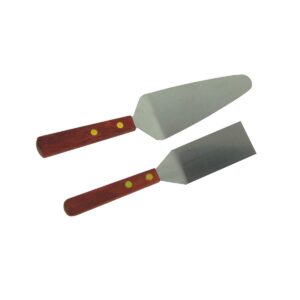 treasure gurus cake spatula dessert server pie cutter 2 pc set serving tools utensils