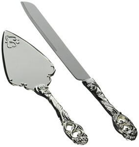 unik occasions "cutting cake wedding knife and server set