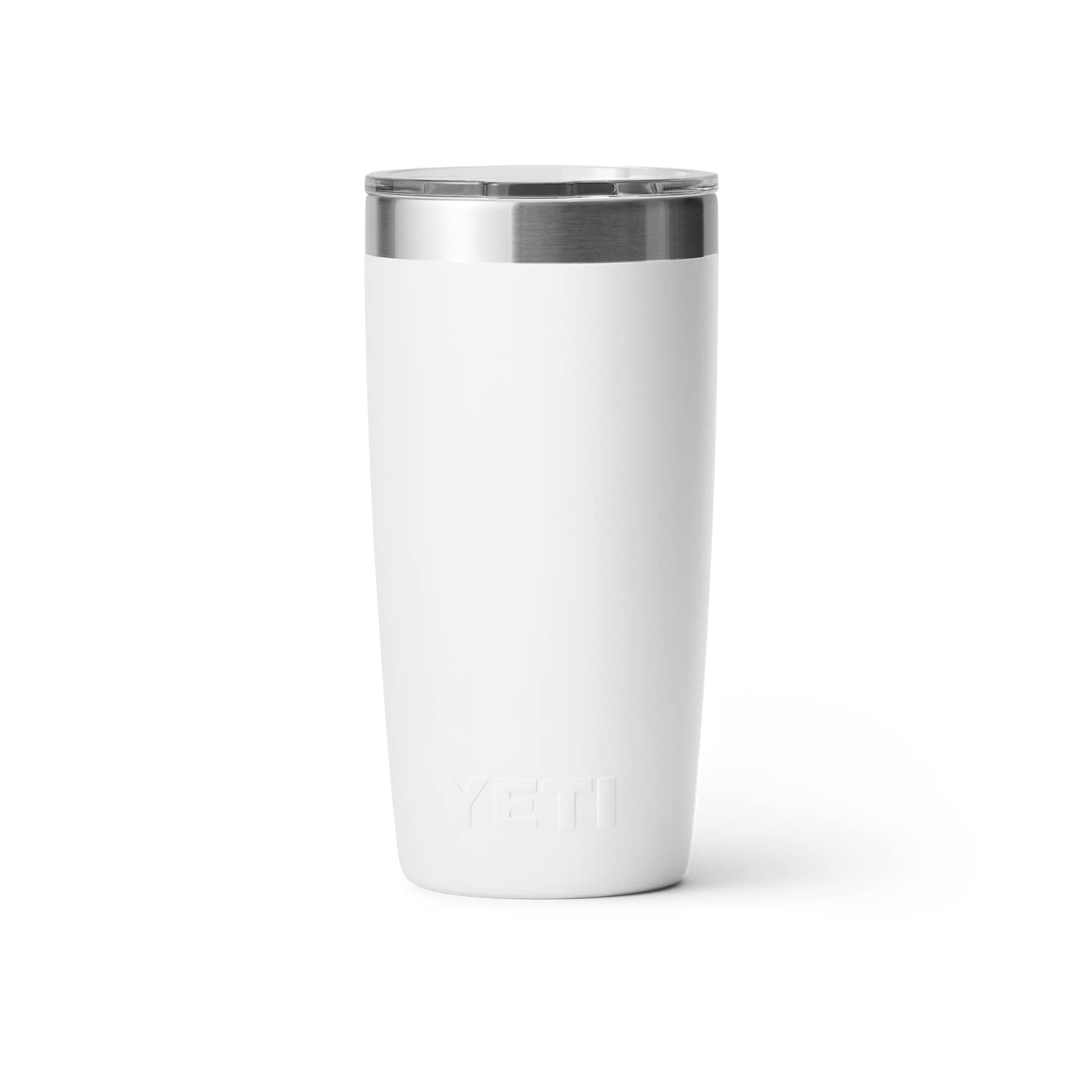 YETI Rambler 10 oz Tumbler, Stainless Steel, Vacuum Insulated with MagSlider Lid, White