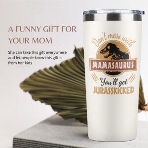 MAPDTWO Mother Gifts from Daughter, Son, Husband - Funny Mom Gifts Ideas - Birthday Gifts for Mom, Mothers Day Gifts - Mother Gifts, Mama Gifts - Gifts for New Mom - 22Oz Mom Tumbler