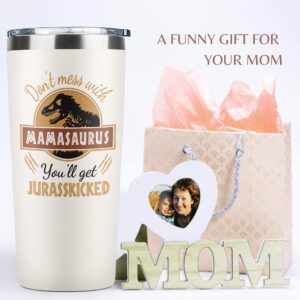 MAPDTWO Mother Gifts from Daughter, Son, Husband - Funny Mom Gifts Ideas - Birthday Gifts for Mom, Mothers Day Gifts - Mother Gifts, Mama Gifts - Gifts for New Mom - 22Oz Mom Tumbler