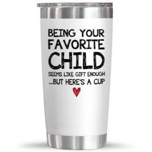 father's day gifts for dad, mother's day for mom, grandpa, grandma birthday, christmas, mothers day, father's day gifts, new father gifts for men, new mom gift for women, 20 oz stainless steel tumbler