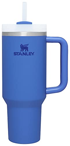 Stanley Quencher H2.0 FlowState Stainless Steel Vacuum Insulated Tumbler with Lid and Straw for Water, Iced Tea or Coffee, Smoothie and More, Iris, 40 oz