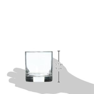 Libbey Heavy Base Rocks Cocktail Glasses, Set of 4, 11Fl oz