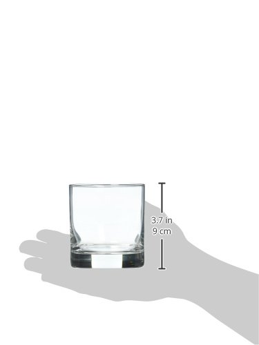 Libbey Heavy Base Rocks Cocktail Glasses, Set of 4, 11Fl oz