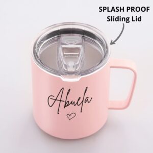 VIOLET & GALE Abuela Gifts in Spanish 12oz Abuelita Coffee Mug Beautiful Abuela Gift for Grandma Regalo Para Abuela