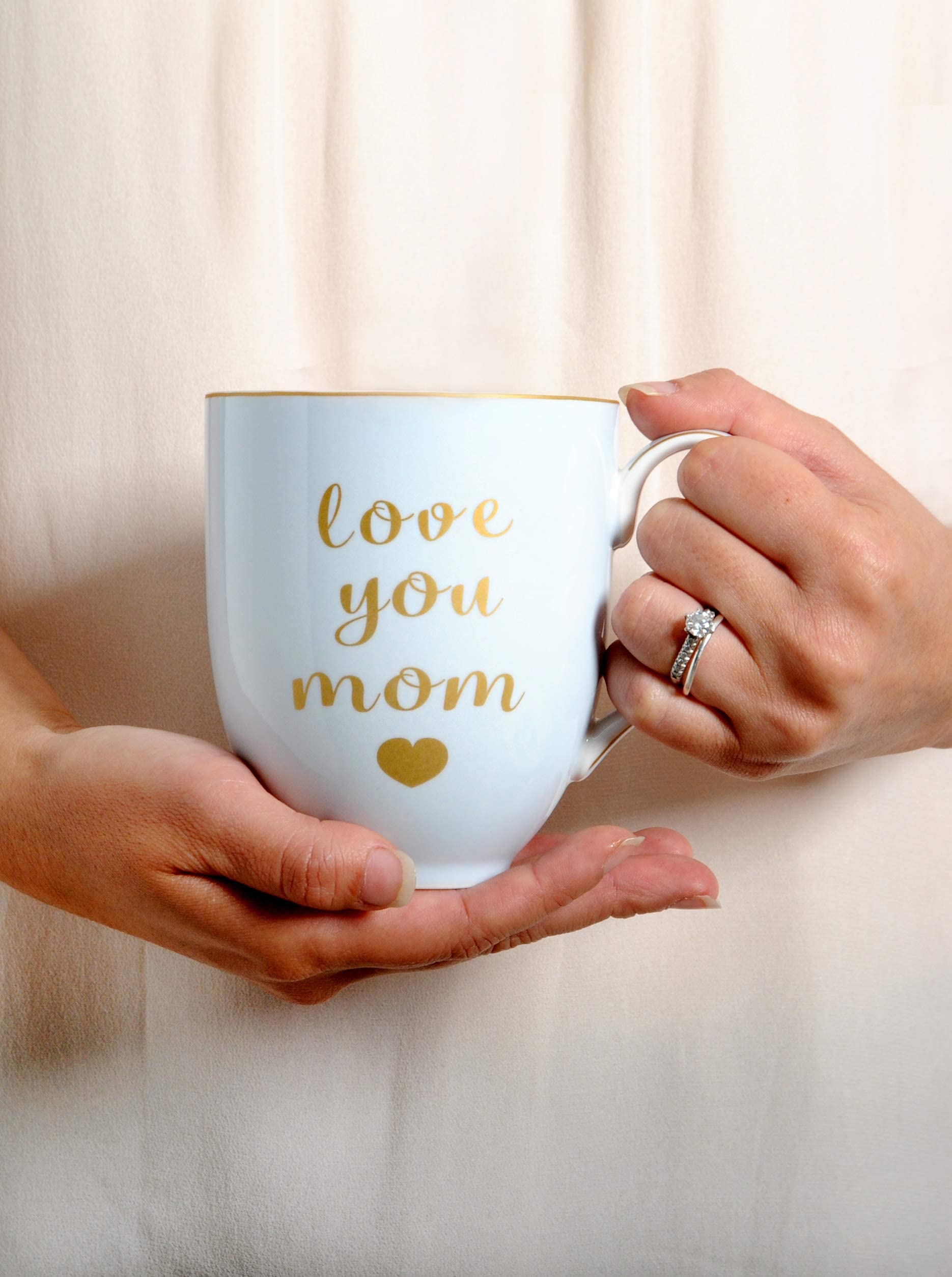 SipNBloom Mom-Mug Mothers Day Gifts for Mom, Mom Coffee Mug Mom Tea Cup Birthday Gifts for Mom, Mom Gifts 13.5 Oz Blue