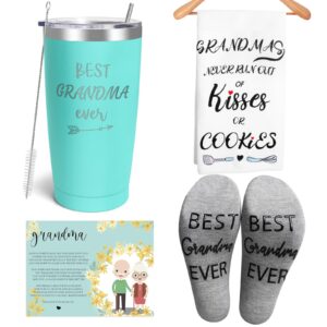 grandma birthday gifts, grandma gift ideas, christmas gifts for grandma from grandchildren/granddaughter/grandson, great grandma grandmother gifts, best grandma gifts, new grandma gifts first time