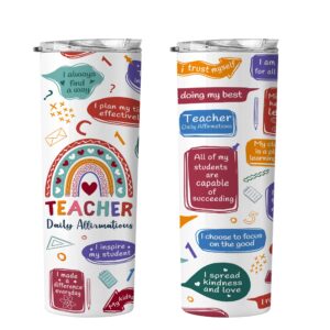 pinata teacher appreciation gifts | teacher gifts | teacher appreciation 20oz tumbler | teacher gift | teacher gifts for women | gifts for teachers | 18/8 stainless steel teacher tumbler | coffee mug