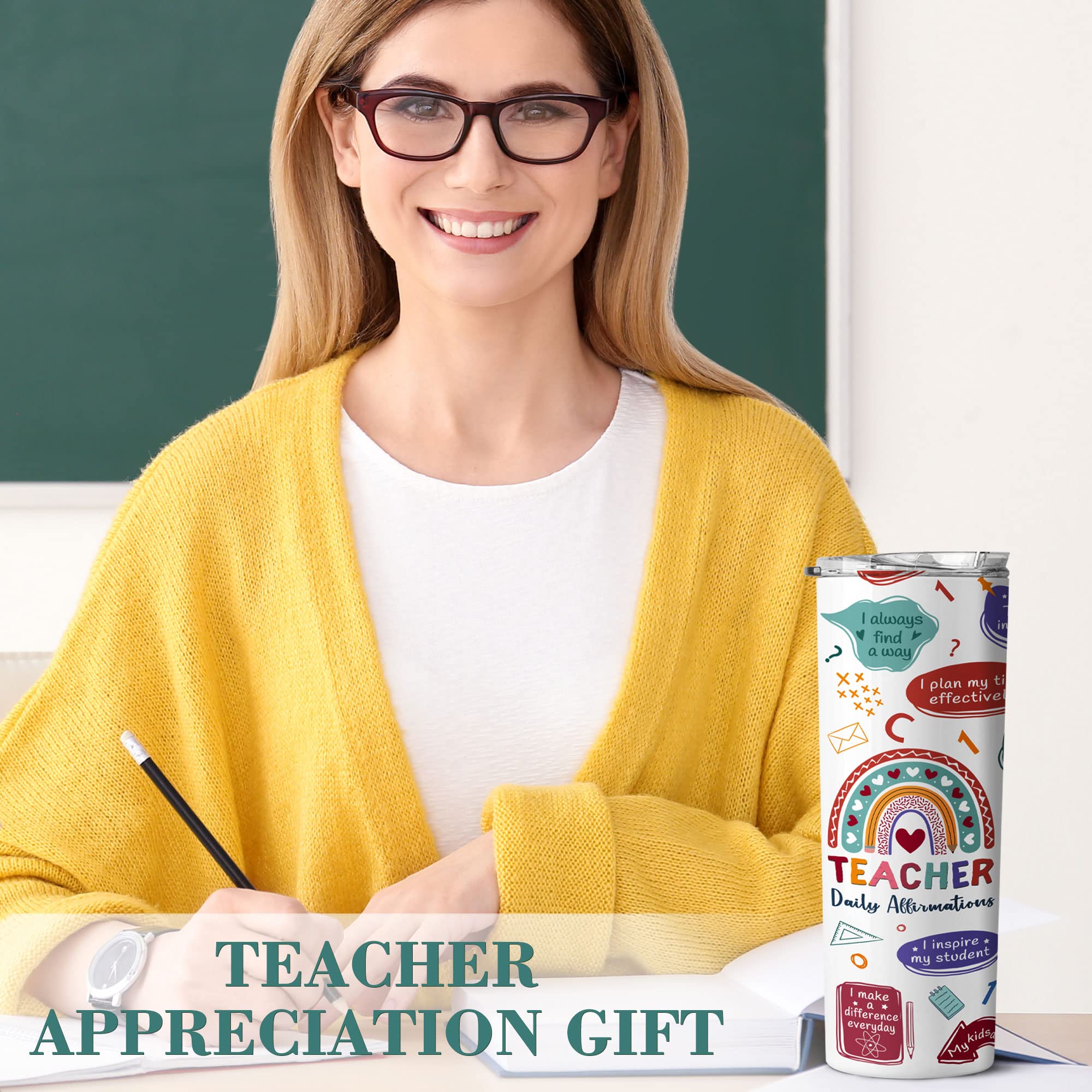 pinata Teacher Appreciation Gifts | Teacher Gifts | Teacher Appreciation 20oz Tumbler | Teacher Gift | Teacher Gifts for Women | Gifts for Teachers | 18/8 Stainless Steel Teacher Tumbler | Coffee Mug