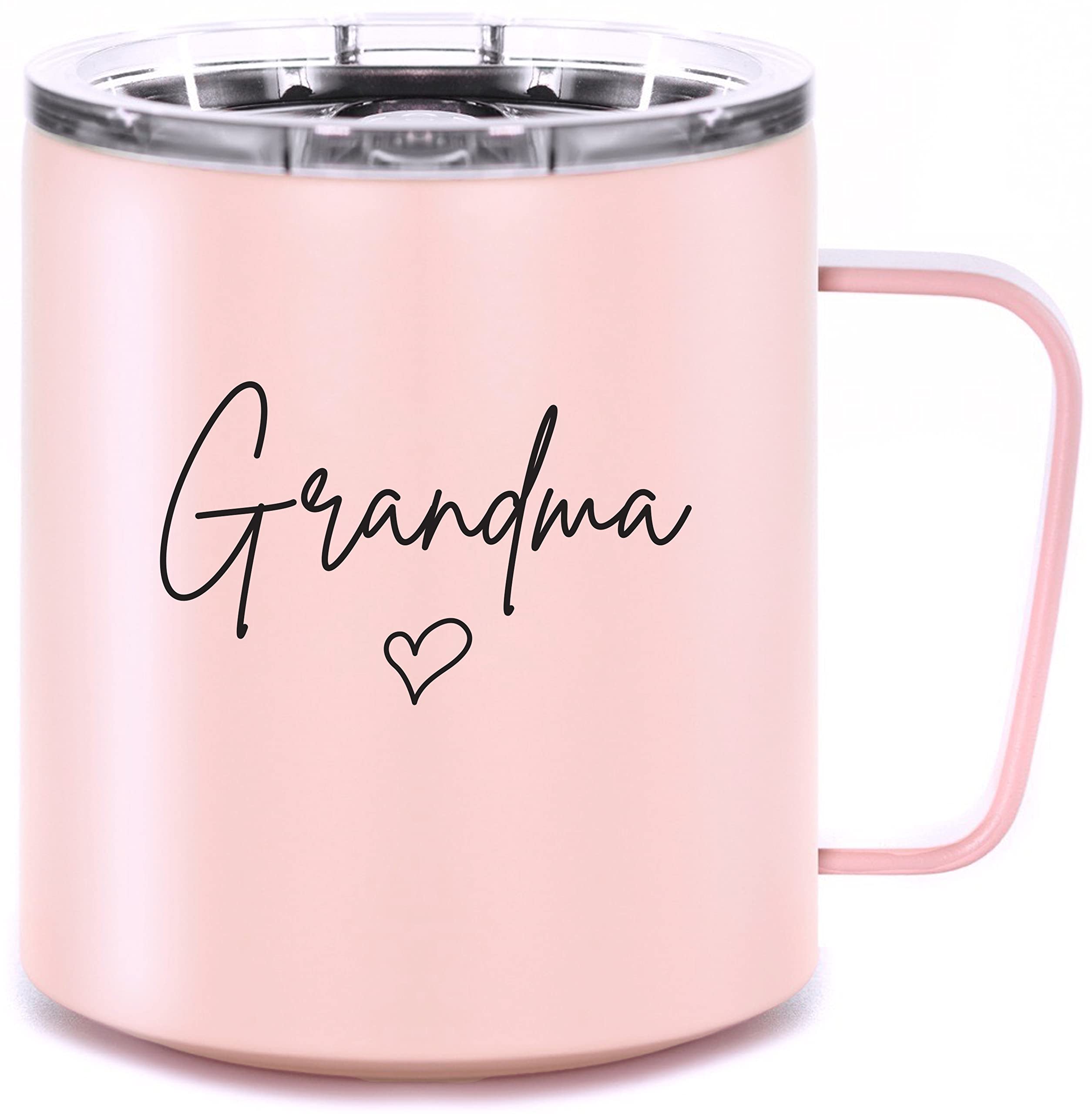 VIOLET & GALE Grandma to be Gifts 12oz New Grandma Coffee Mug Beautiful First Time Grandmother Announcement Baby Gift