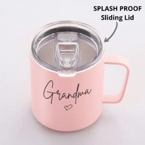 VIOLET & GALE Grandma to be Gifts 12oz New Grandma Coffee Mug Beautiful First Time Grandmother Announcement Baby Gift