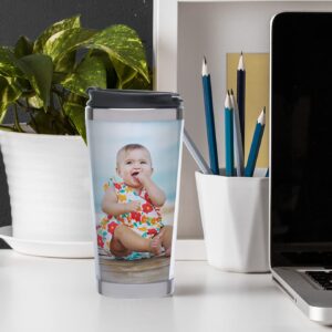 Thermo-Temp Photo Stainless Steel Travel Tumbler - Create Your Own