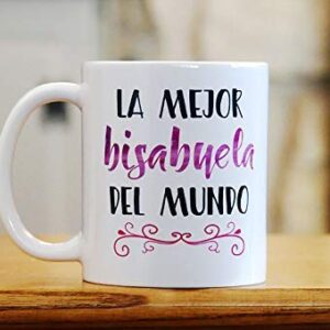 Bisabuela Coffee Mug - Spanish Best Great Grandmother