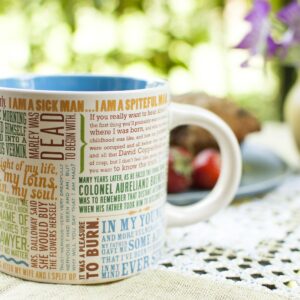 The Unemployed Philosophers Guild First Lines of Literature Coffee Mug - Famous Openings from Books, Novellas, and Short-Stories, Comes in a Box, 14oz