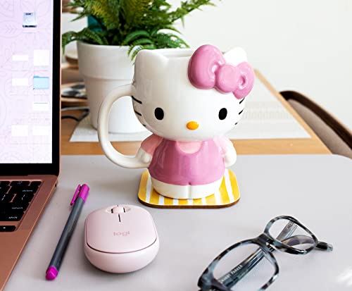 Sanrio Hello Kitty 3D Sculpted Ceramic Mug | Holds 20 Ounces