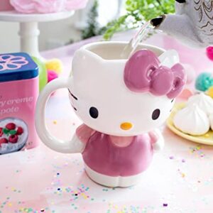 Sanrio Hello Kitty 3D Sculpted Ceramic Mug | Holds 20 Ounces