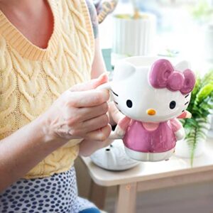 Sanrio Hello Kitty 3D Sculpted Ceramic Mug | Holds 20 Ounces