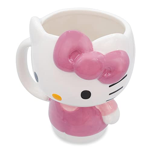 Sanrio Hello Kitty 3D Sculpted Ceramic Mug | Holds 20 Ounces