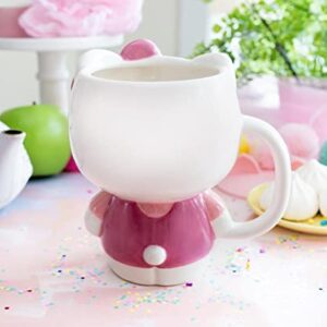 Sanrio Hello Kitty 3D Sculpted Ceramic Mug | Holds 20 Ounces