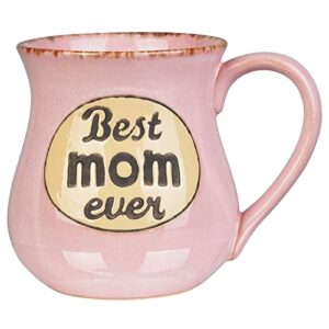 asmwo mom gifts for women best mom ever funny birthday gifts for mom new mom gifts for women mother wife pregnant mom bonus mom christmas gifts ideas for mom 16oz pink coffee mug mom coffee cup