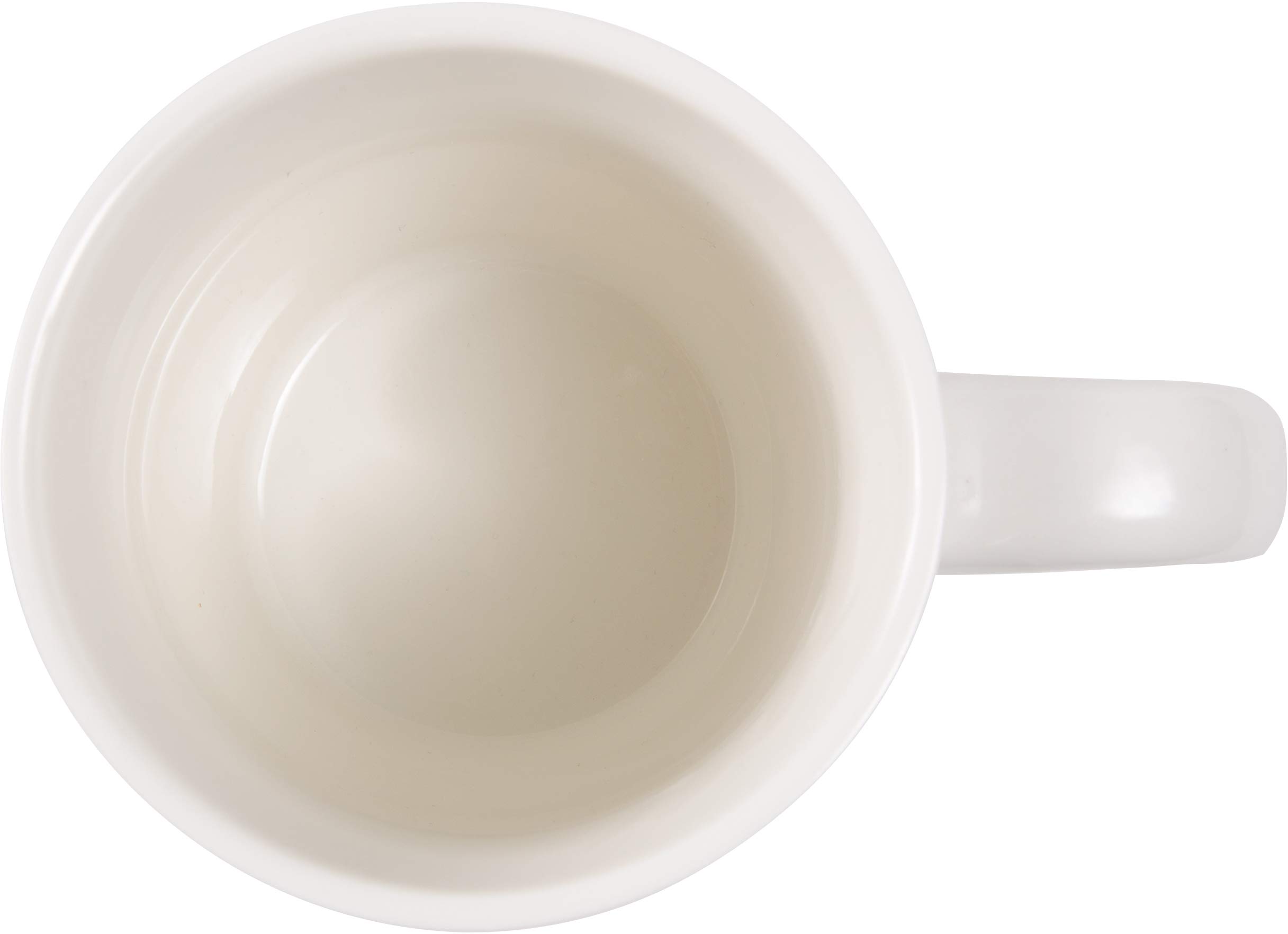 Pavilion Gift Company - 19560 Pavilion Gift Company Aunt Cup, 15 oz, Cream