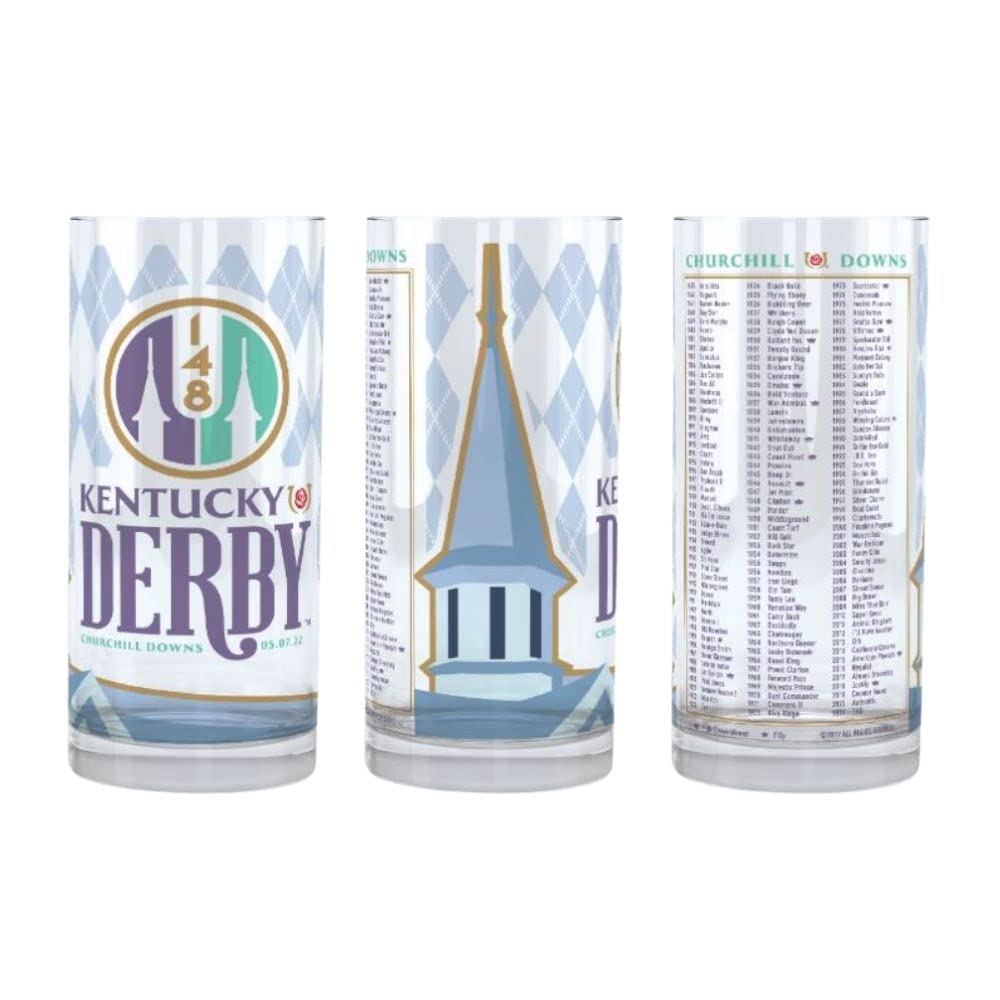 2022 Kentucky Derby Mint Julep Glass - Official Souvenir Glassware of the 148th Kentucky Derby (1)